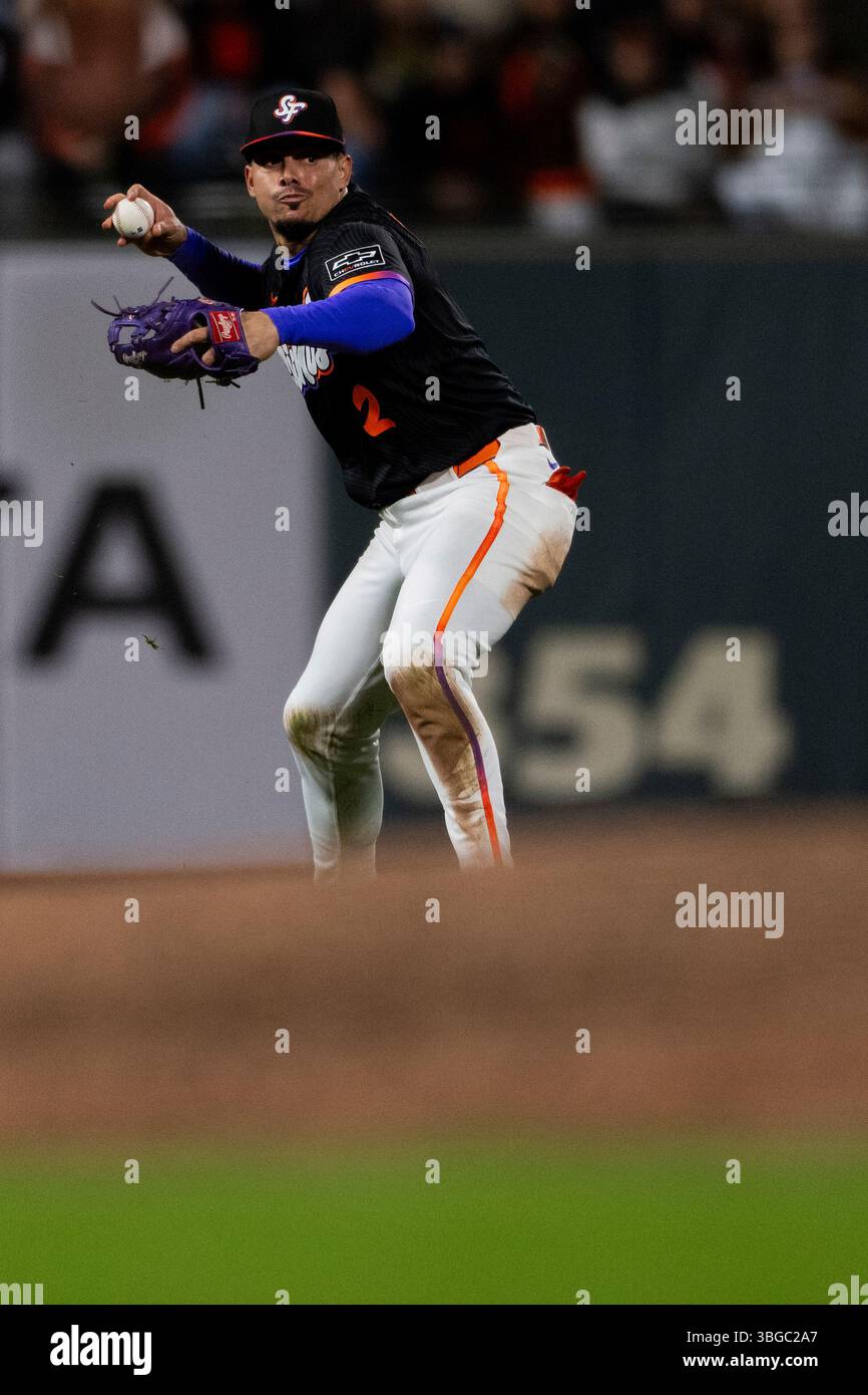 SAN FRANCISCO, CA - JUNE 03: San Francisco Giants shortstop Willy ...