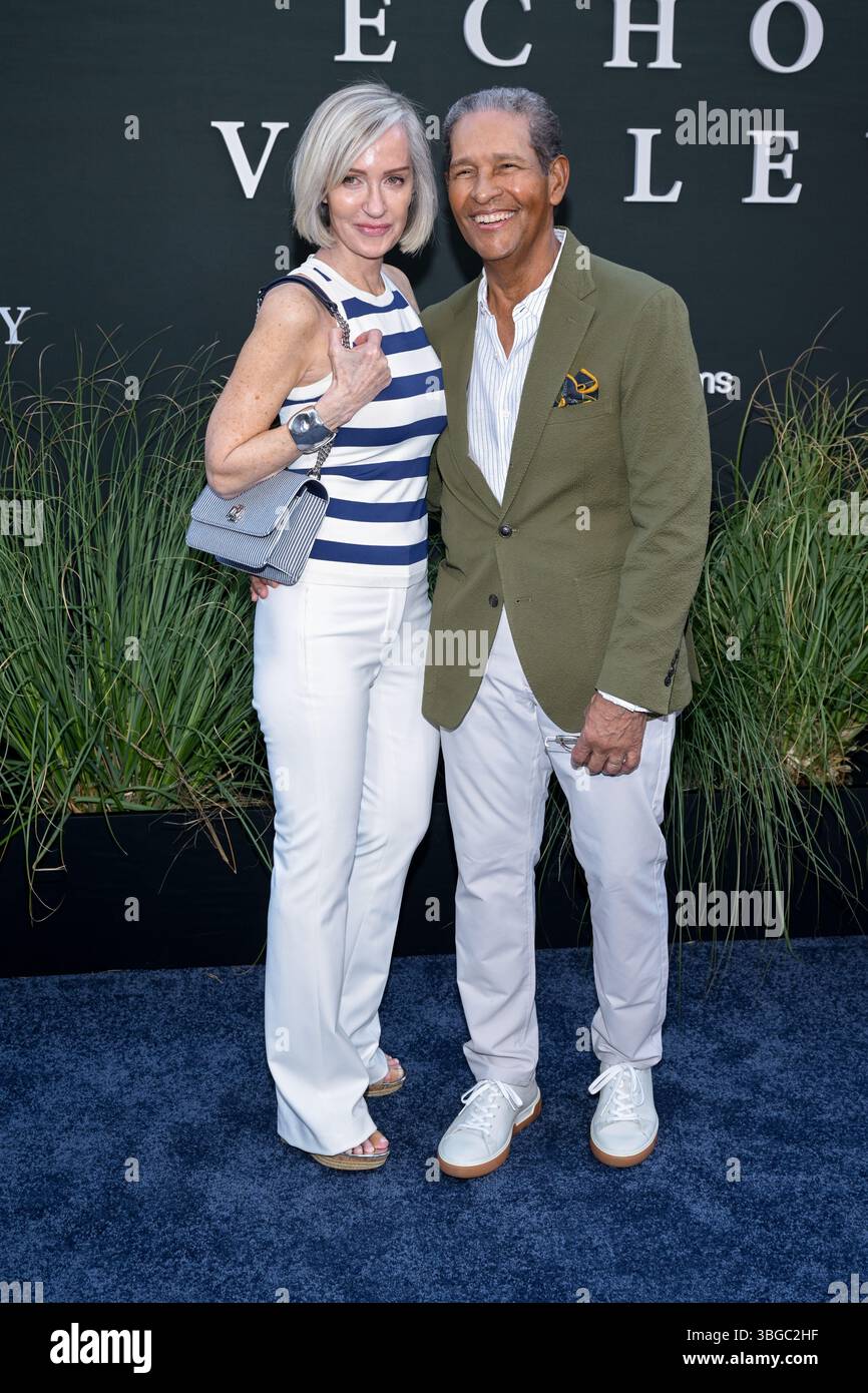 Hilary Gumbel and Bryant Gumbel Stock Photo - Alamy