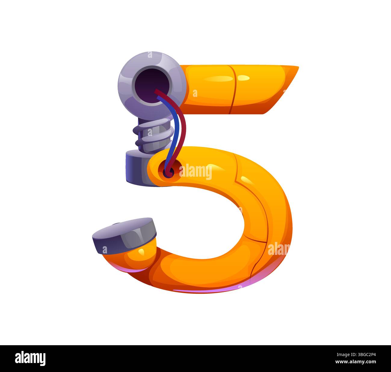 Robot font, cyborg machine gear typeface for robotic engineering type ...