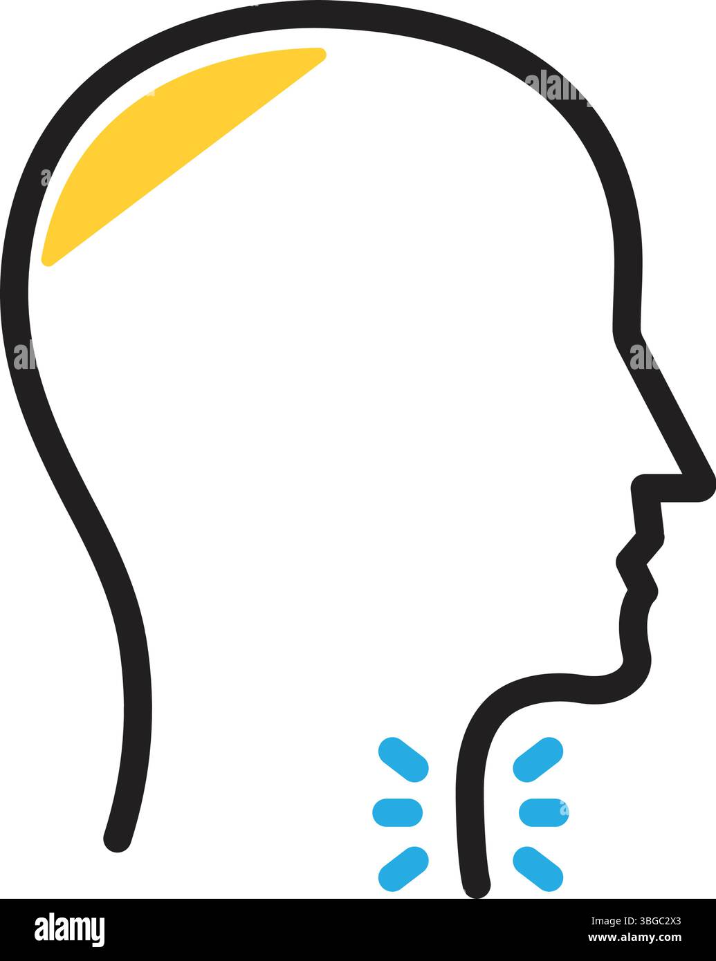 Icon for throat,larynx Stock Vector Image & Art - Alamy