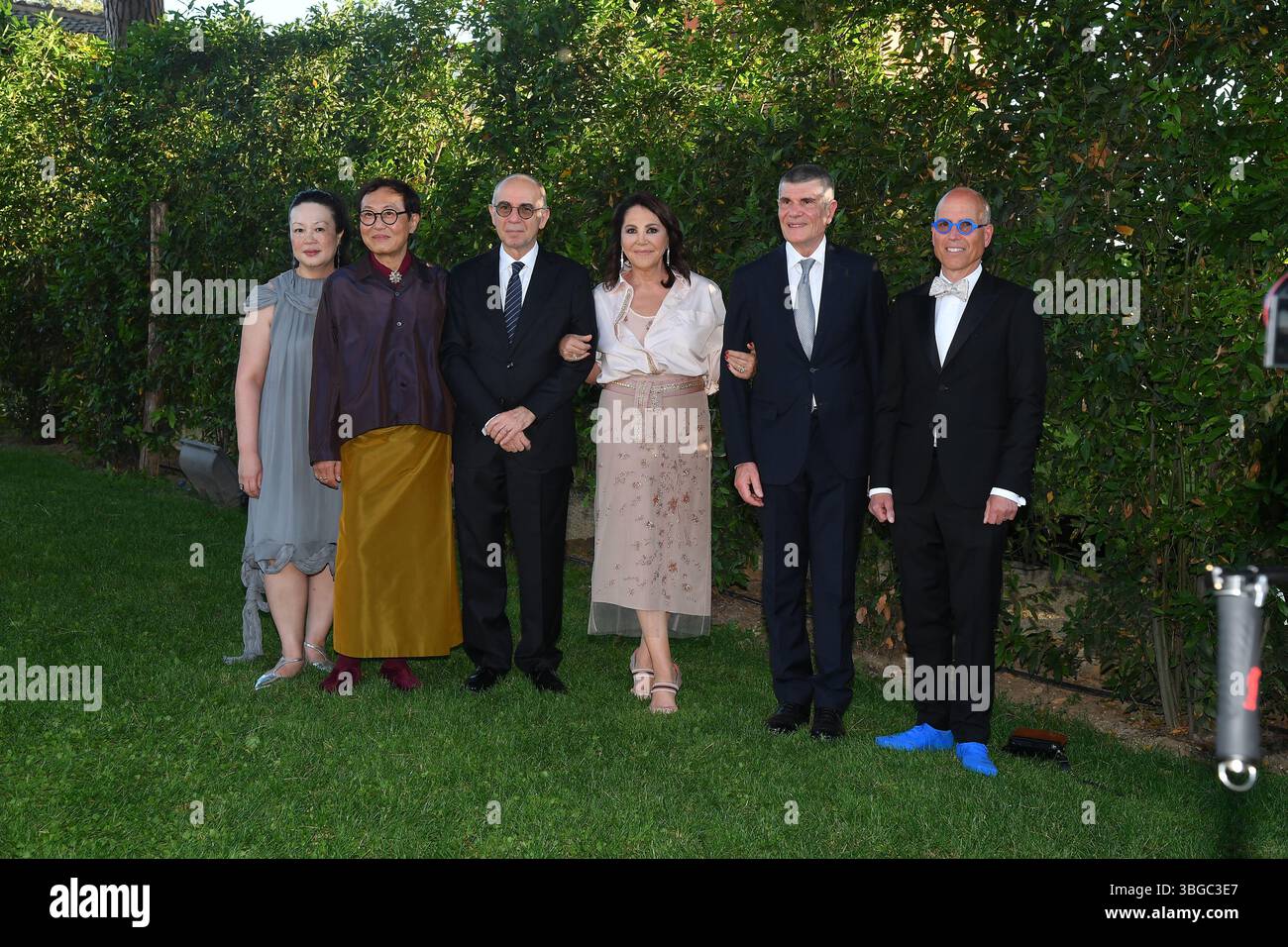 Rome, Italy. 05th June, 2025. Rome, Villa Aurelia, McKim medal gala ...