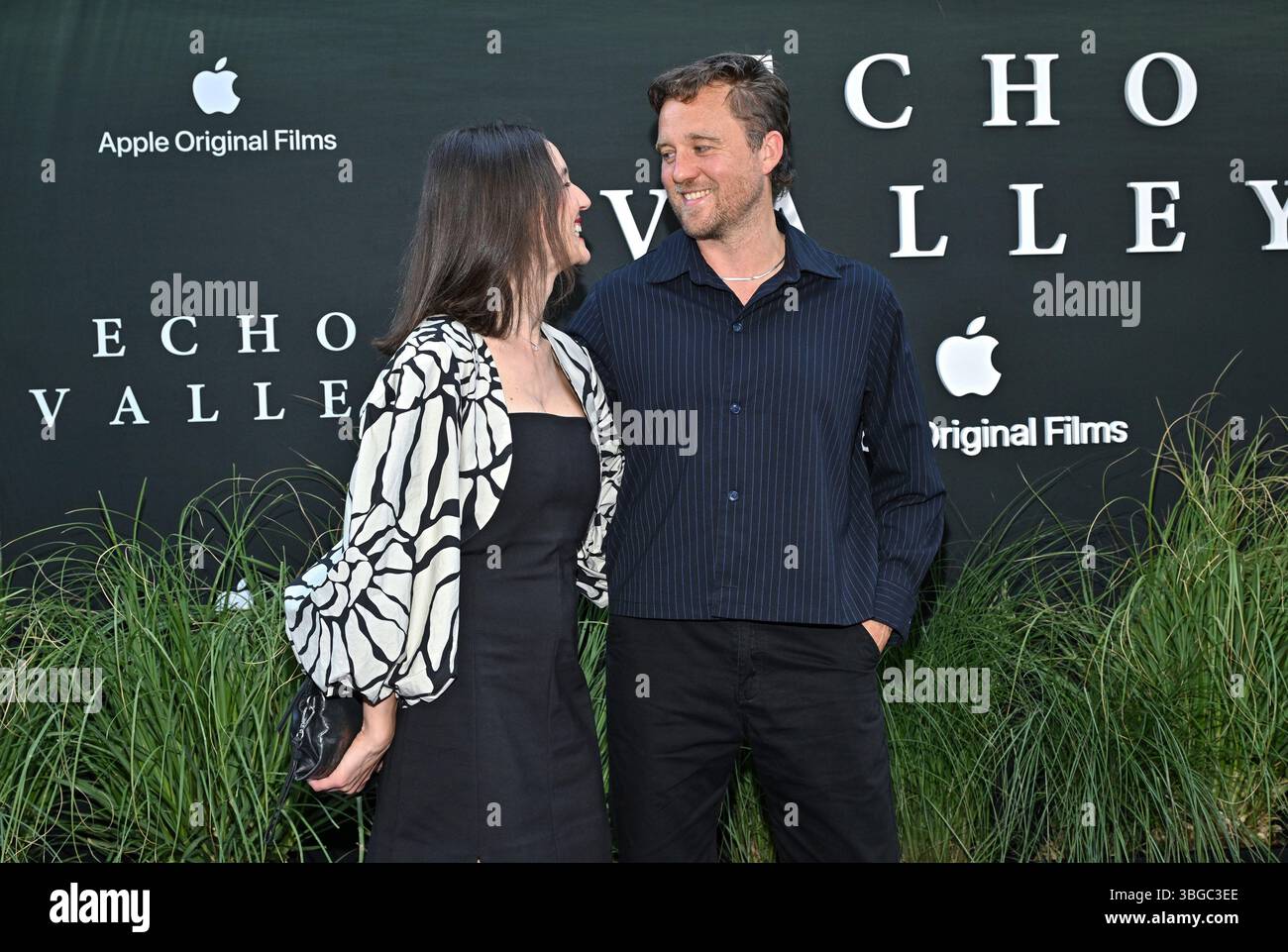 Michael Pearce attends the Apple TV+ premiere of "Echo Valley" at AMC ...