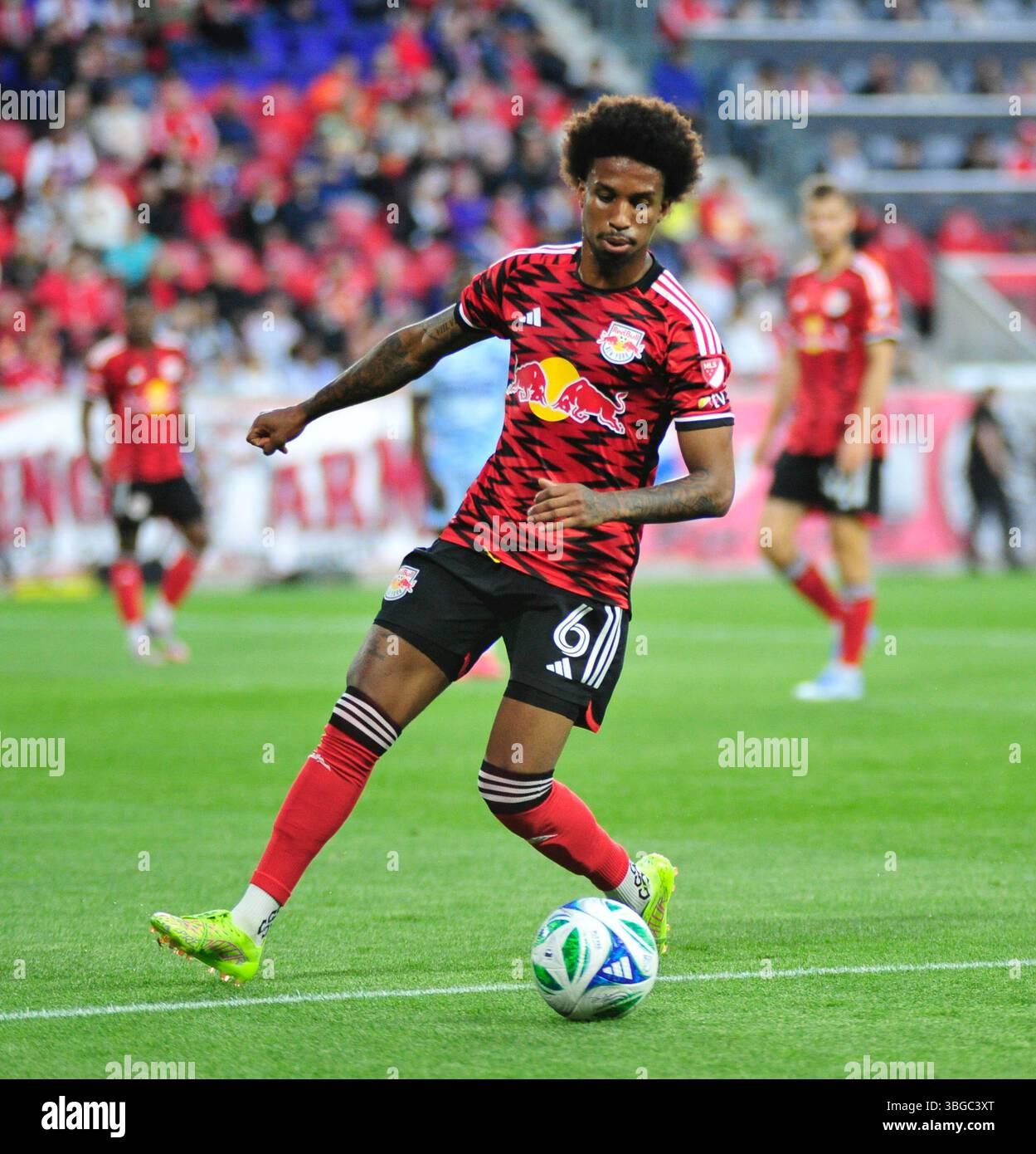 At Sports Illustrated Stadium in Harrison, NJ, the New York Red Bulls ...