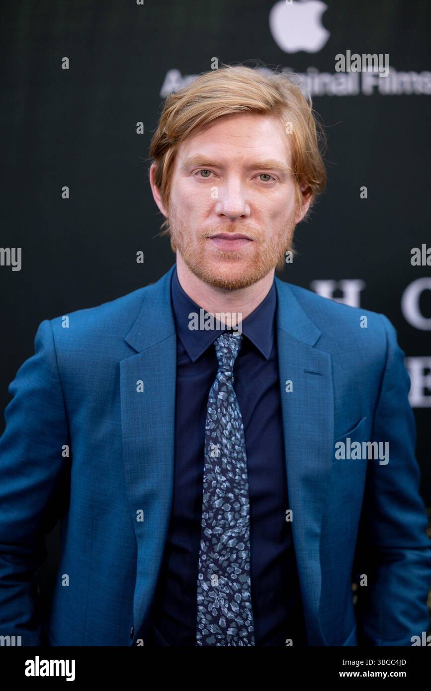 Ny. 04th June, 2025. Domhnall Gleeson at arrivals for ECHO VALLEY ...
