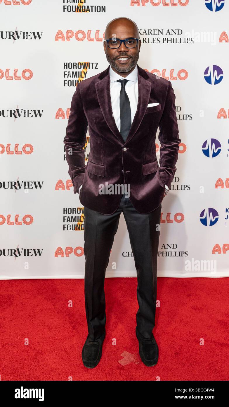 New York, NY, June 4, 2025: Francis Idehen attends Apollo Theater ...