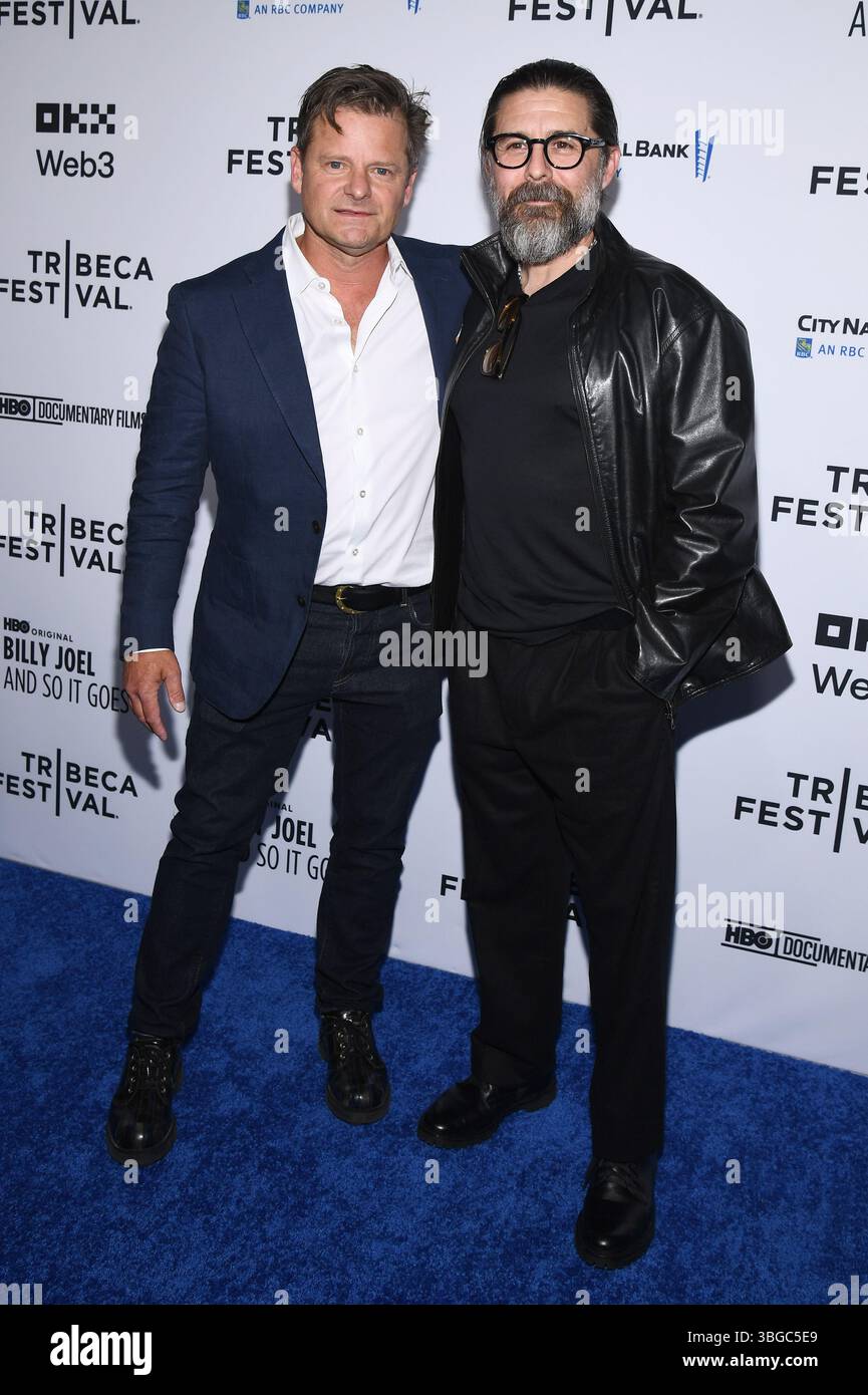 New York, USA. 04th June, 2025. (L-R) Steve Zahn and Rick Gomez attend ...
