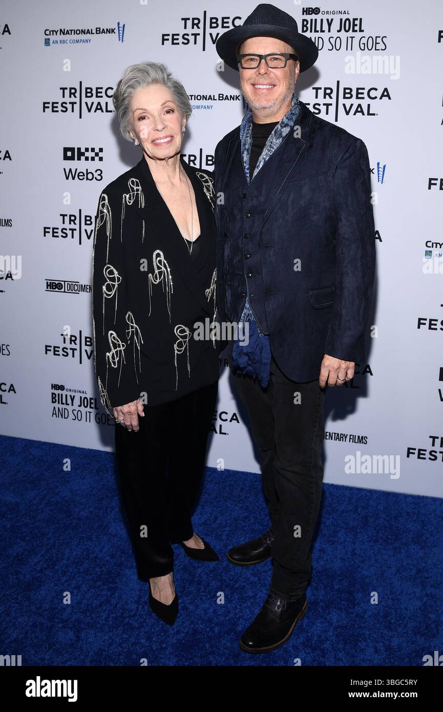 New York, USA. 04th June, 2025. (L-R) Elizabeth Weber and Steve Weber ...