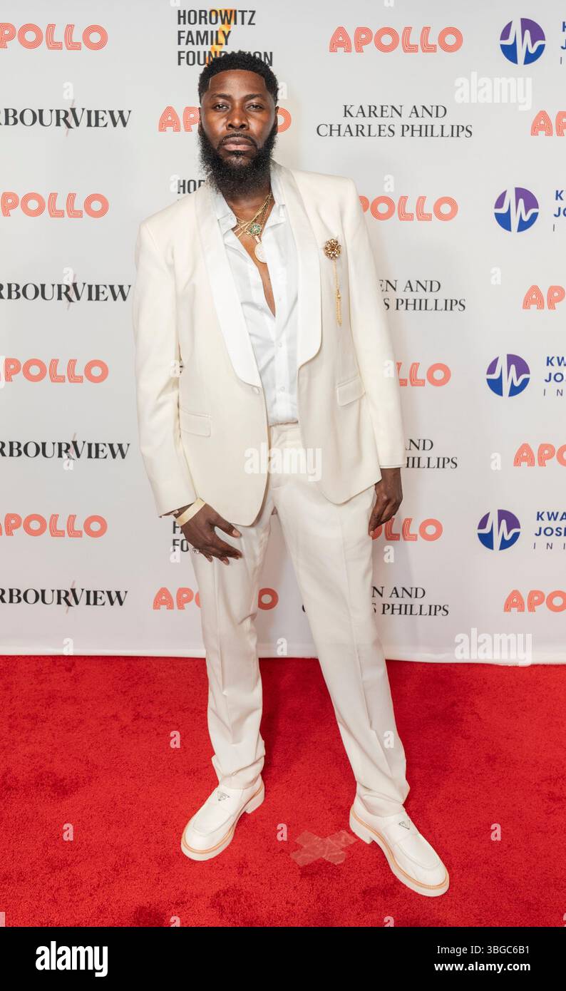 New York, NY, June 4, 2025: Terrell Jones attends Apollo Theater Spring ...