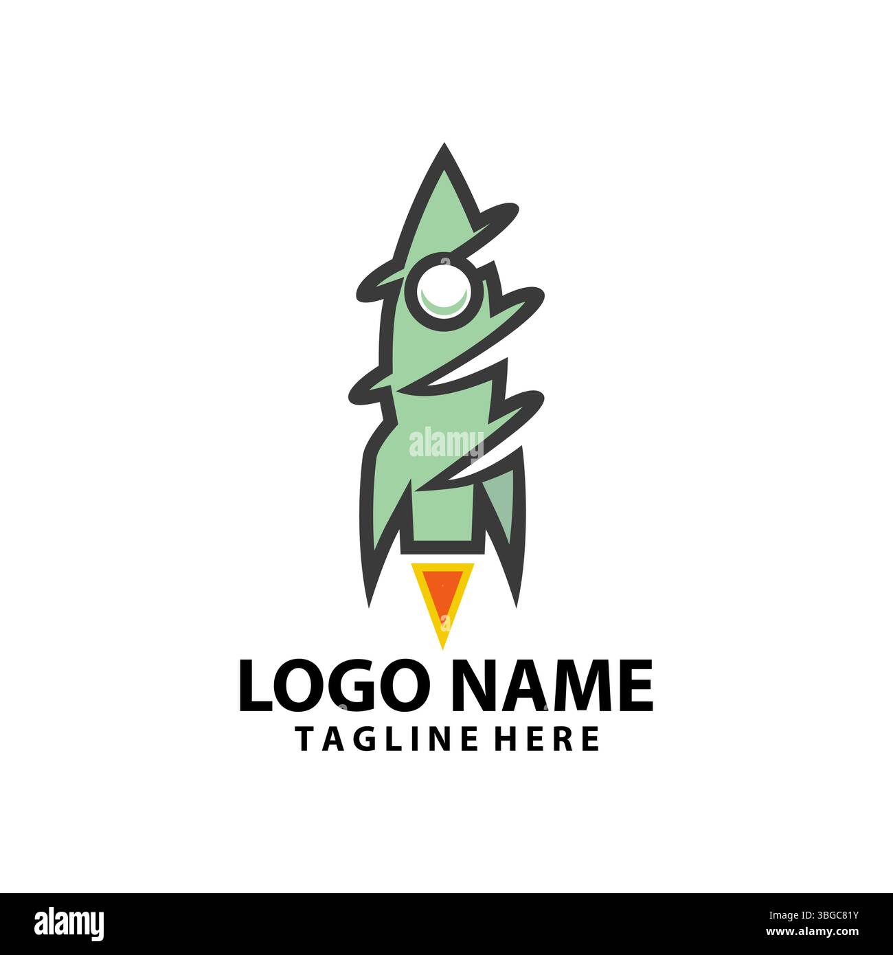 rocket screw logo design vector Stock Vector Image & Art - Alamy