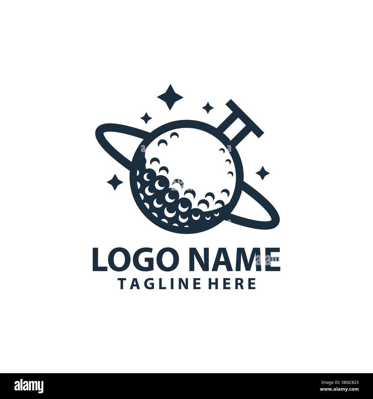 Global golf Stock Vector Images - Alamy