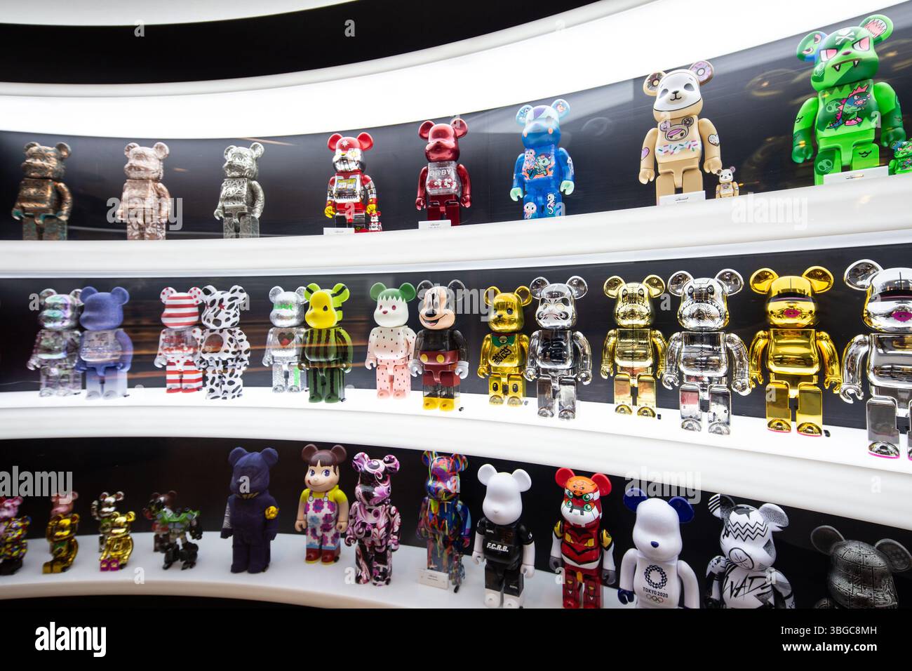 High end Bearbrick statement pieces display at Action City, Jewel ...