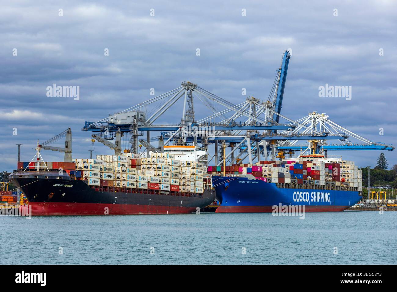 Cosco felizstowe hi-res stock photography and images - Alamy