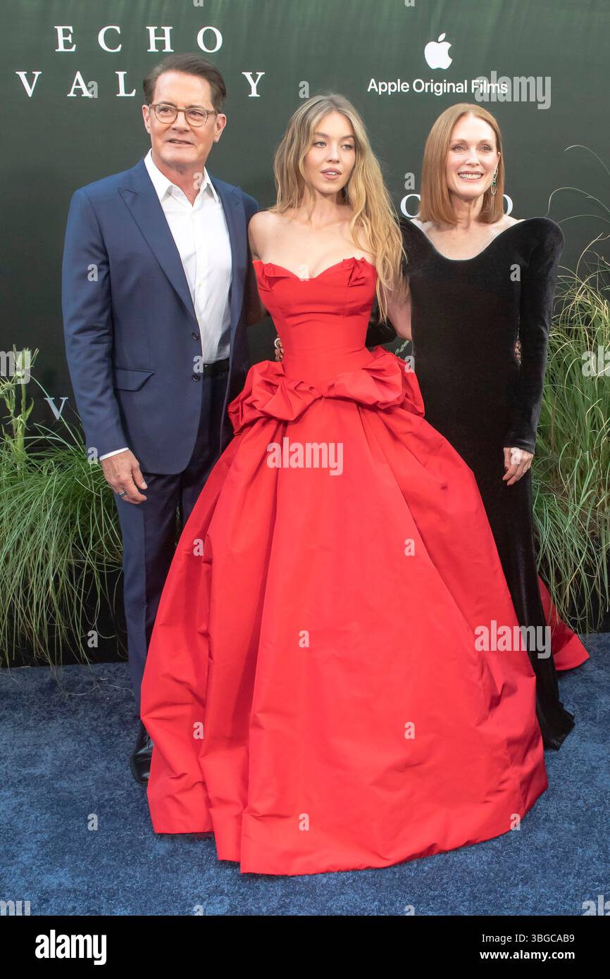New York, United States. 04th June, 2025. (L-R) Kyle MacLachlan, Sydney ...