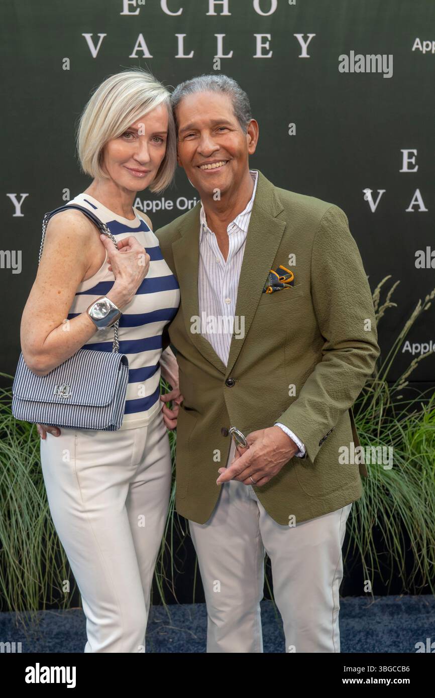 New York, United States. 04th June, 2025. (L-R) Hilary Gumbel and ...