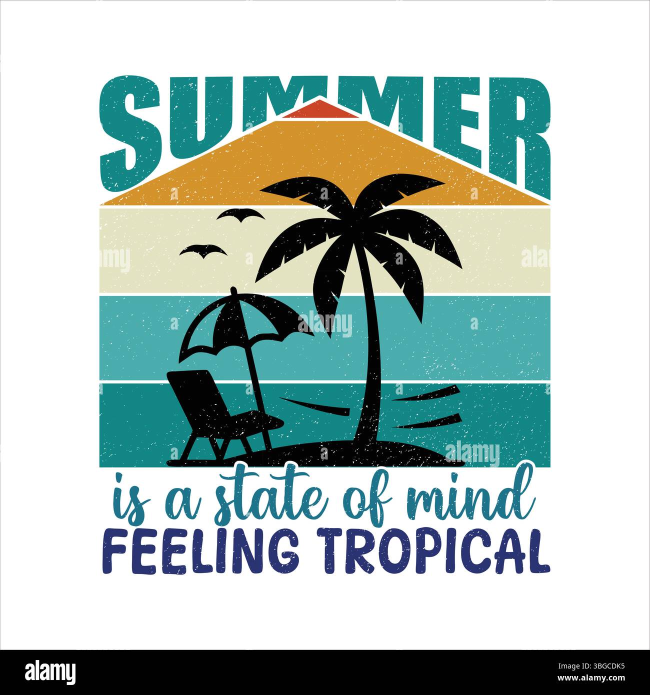 Boho Retro Summer Svg Stock Vector Image & Art - Alamy