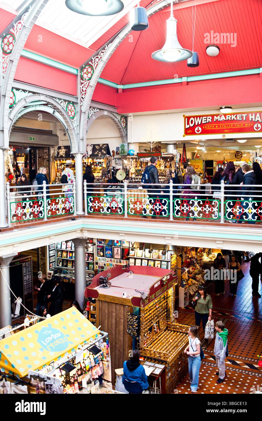 Lower Market Hall, Camden Town, London, England Stock Photo - Alamy