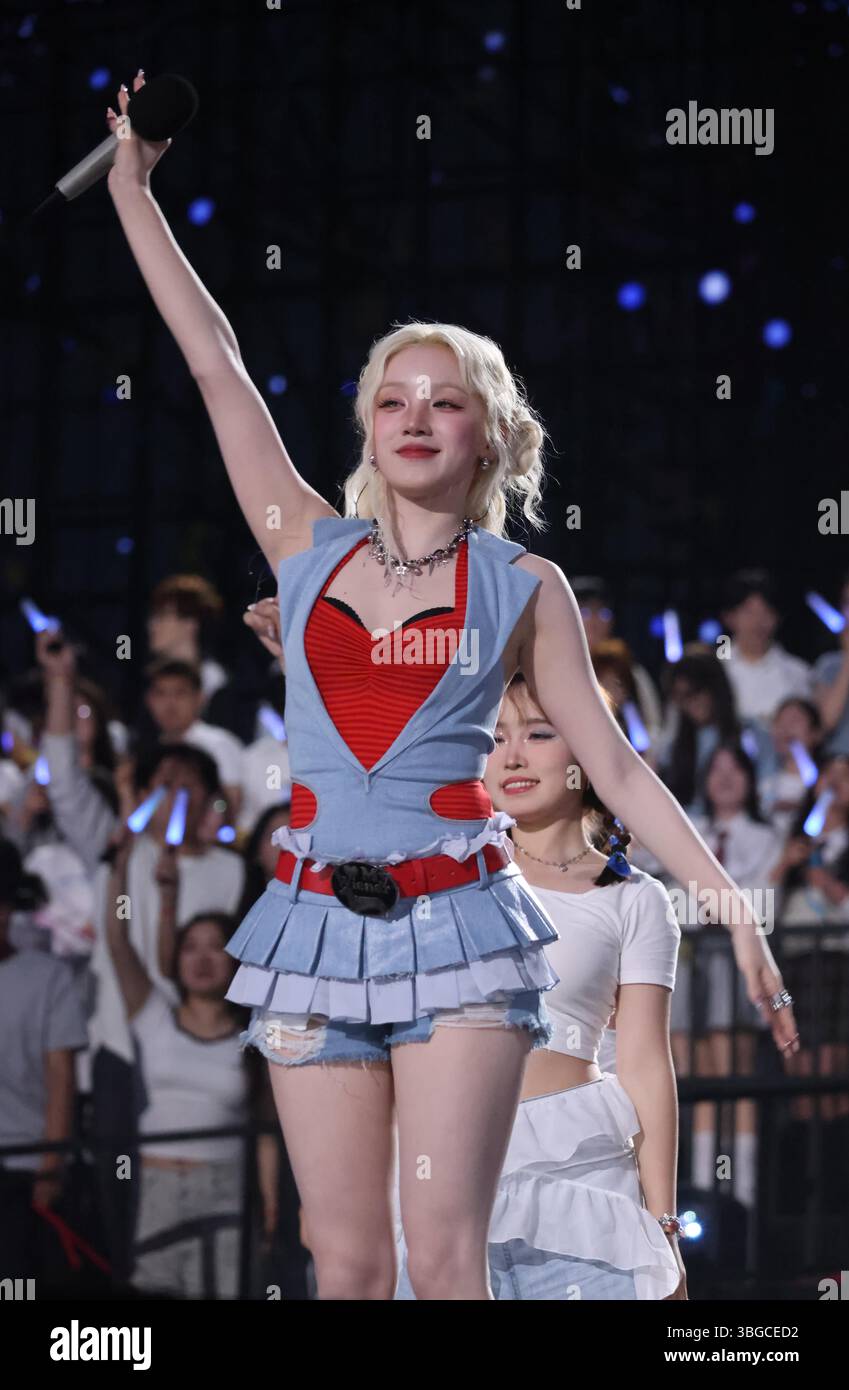 Chinese singer, songwriter, record producer and dancer Song Yuqi ...