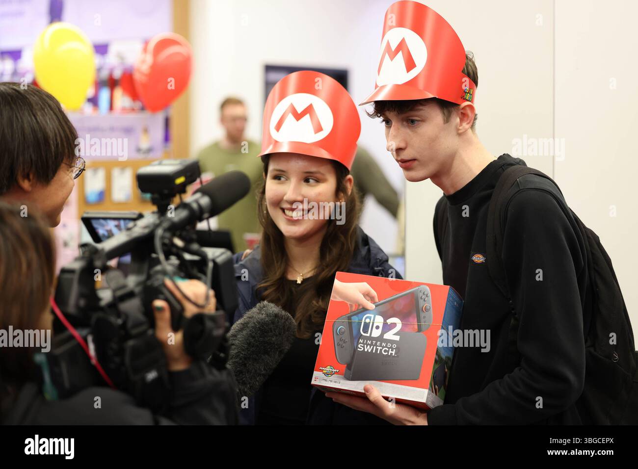 EDITORIAL USE ONLY Eden Rice from Oxford and Valentina Arro Bustinza ...