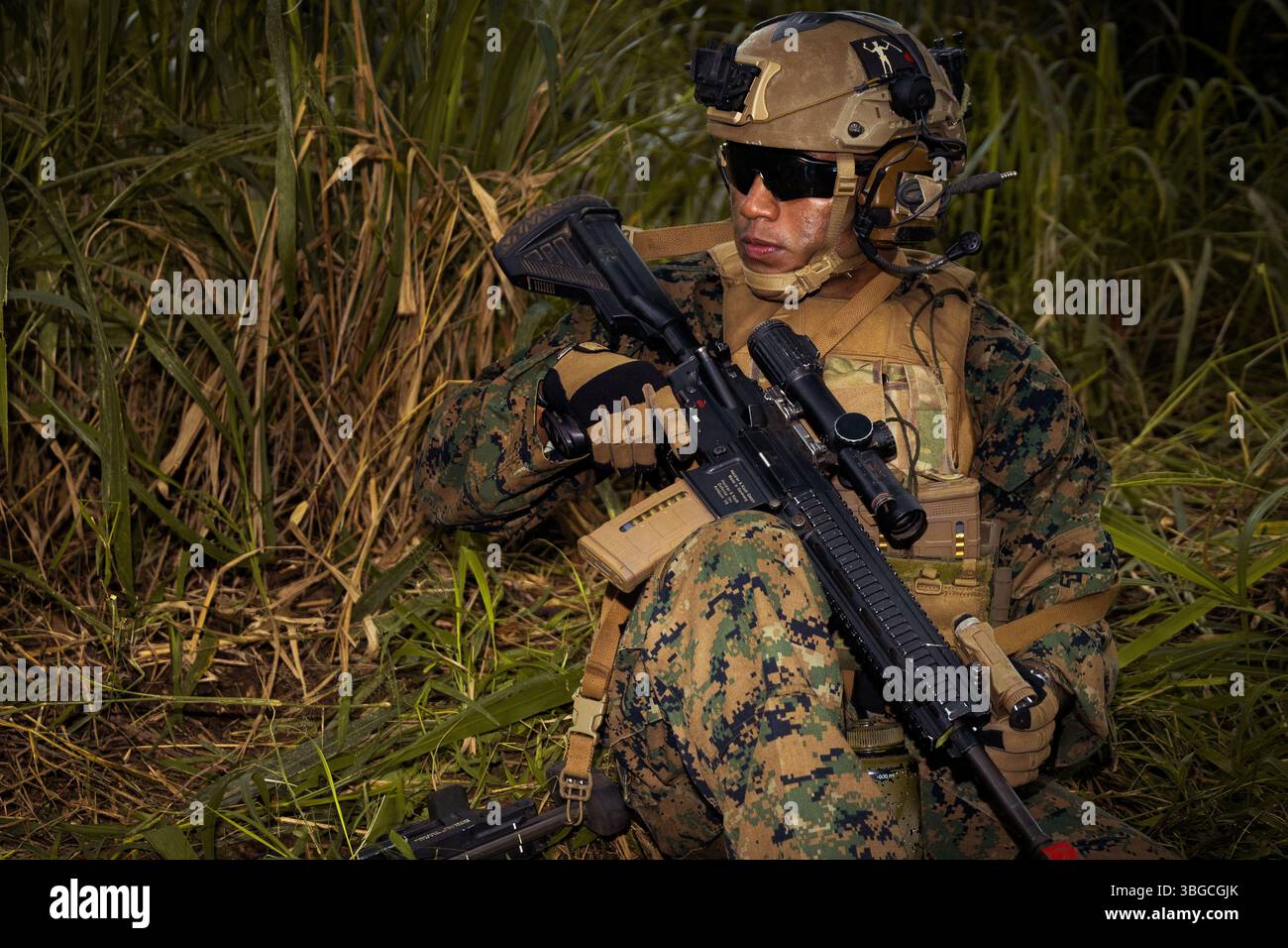 U.S. Marine Corps Sgt. Kobe Yamanguchi, an infantry Marine with the ...