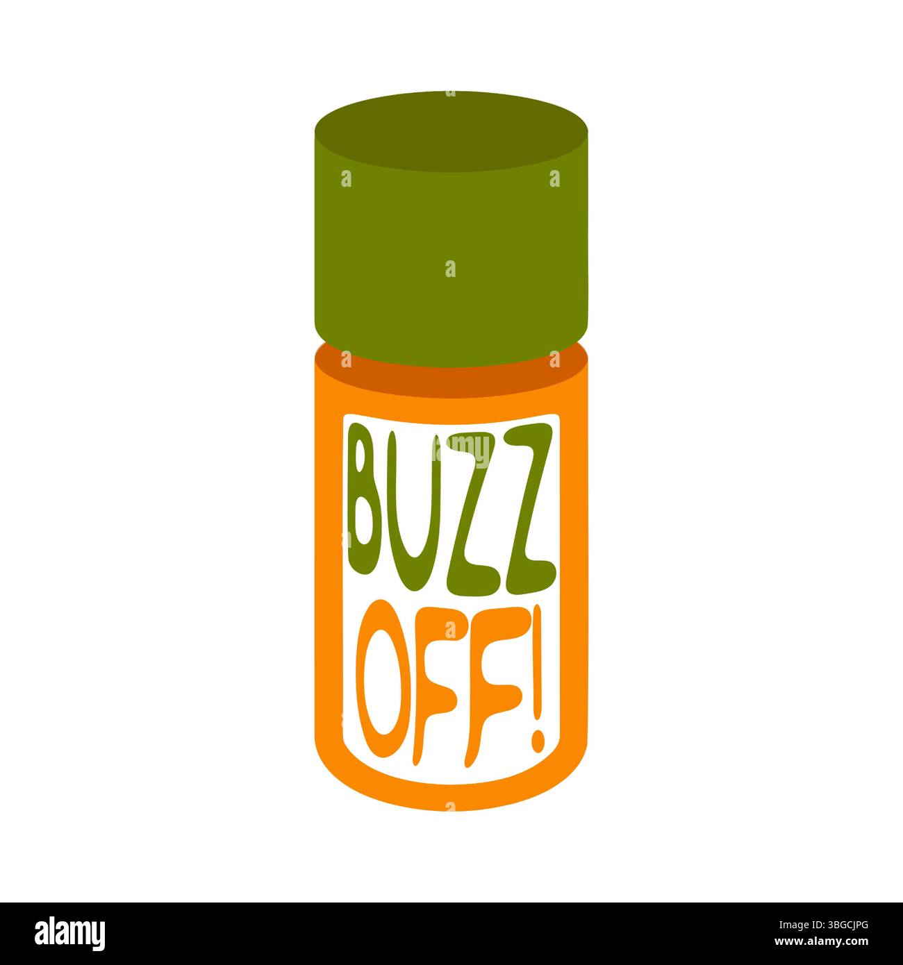 Insect repellent spray container Cut Out Stock Images & Pictures - Alamy