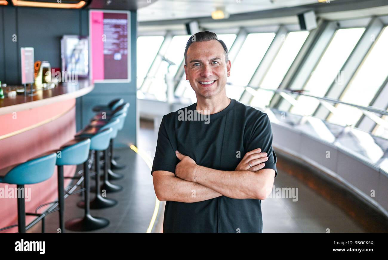 Berlin, Germany. 04th June, 2025. Michelin-starred chef Tim Raue stands ...