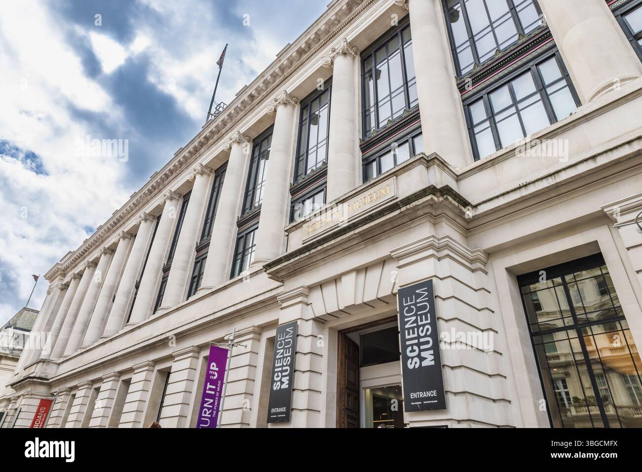 Historic Science Museum Building in London Featuring Grand Facade ...