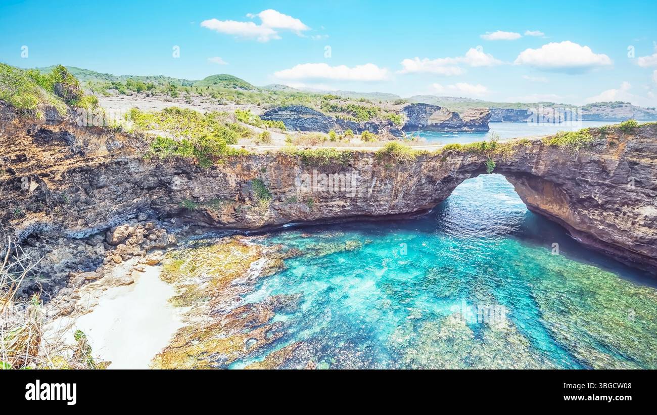 Nusz Penida Island in Indonesia Stock Photo - Alamy