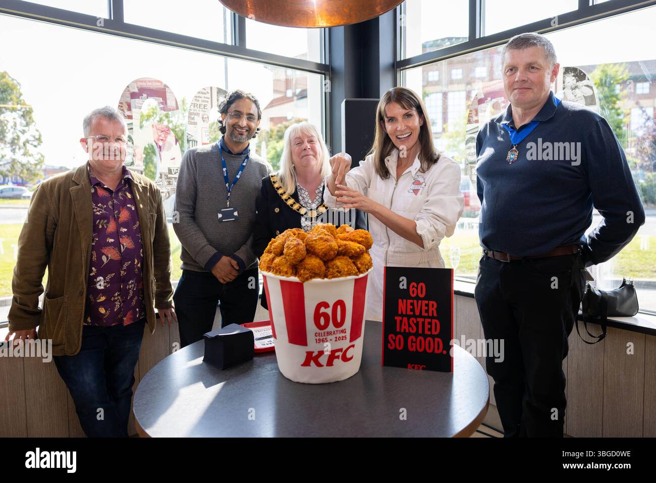 EDITORIAL USE ONLY Councillor Peter Kelly, Councillor Salim Desai ...