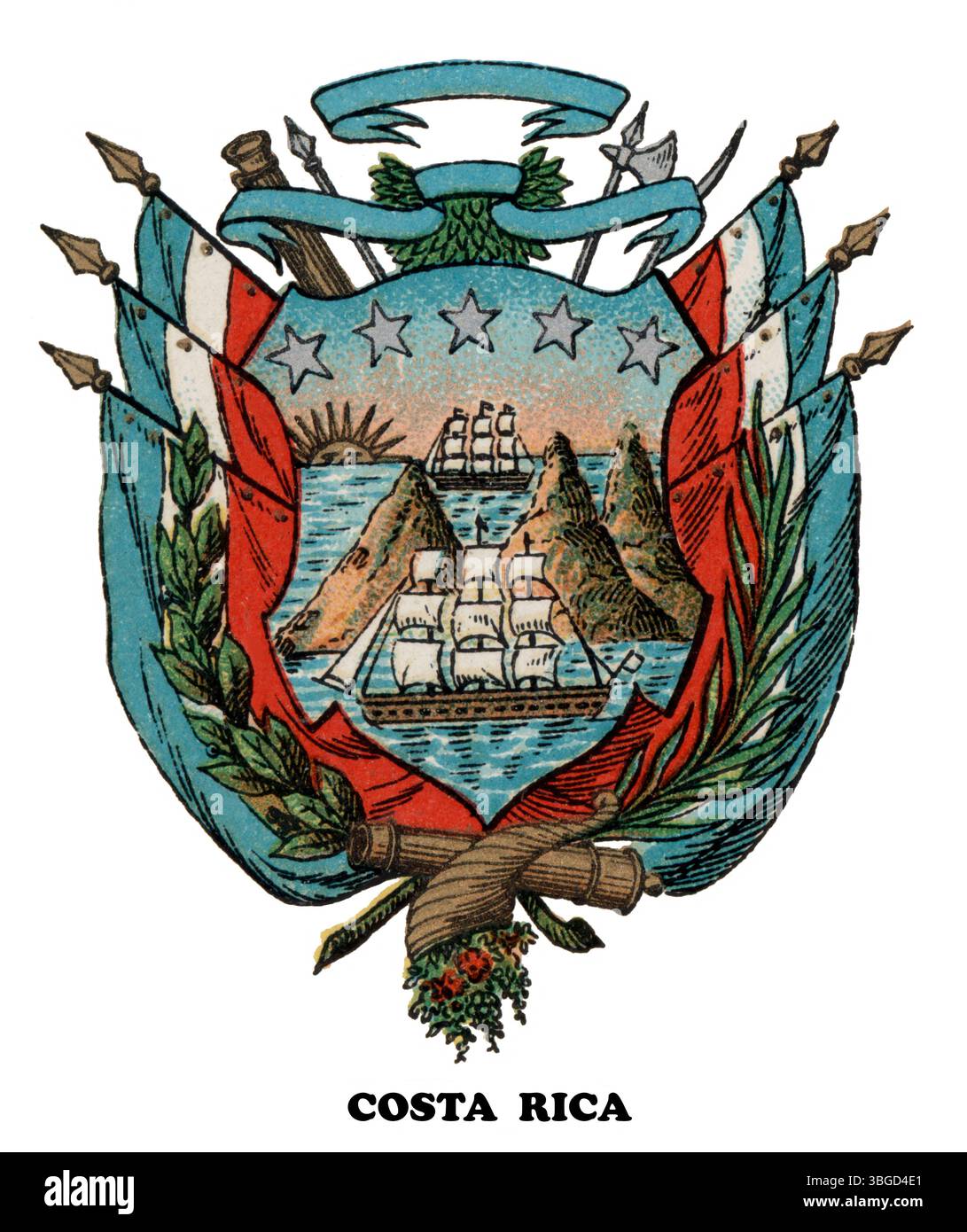 1900 costa rica hi-res stock photography and images - Alamy