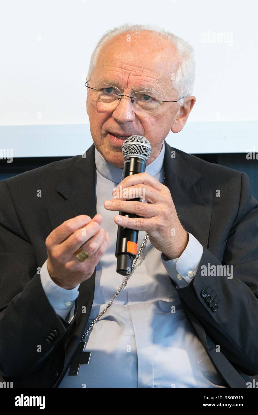 Turin, Italy. 16th May 2025. Belgian Catholic Cardinal and former ...