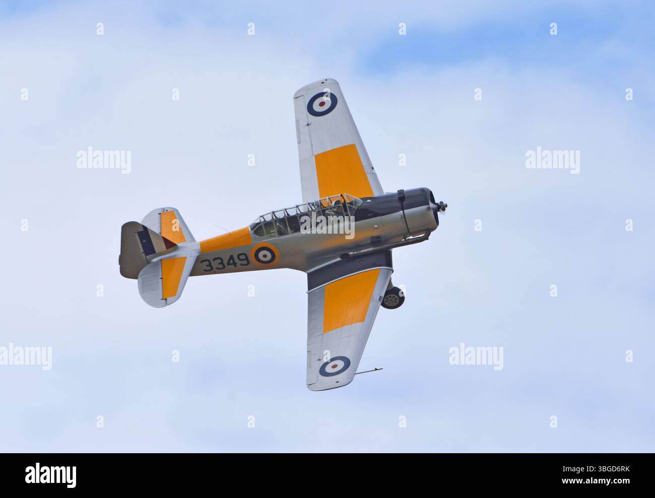 Vintage North American NA-64 Yale Second World War training plane in ...
