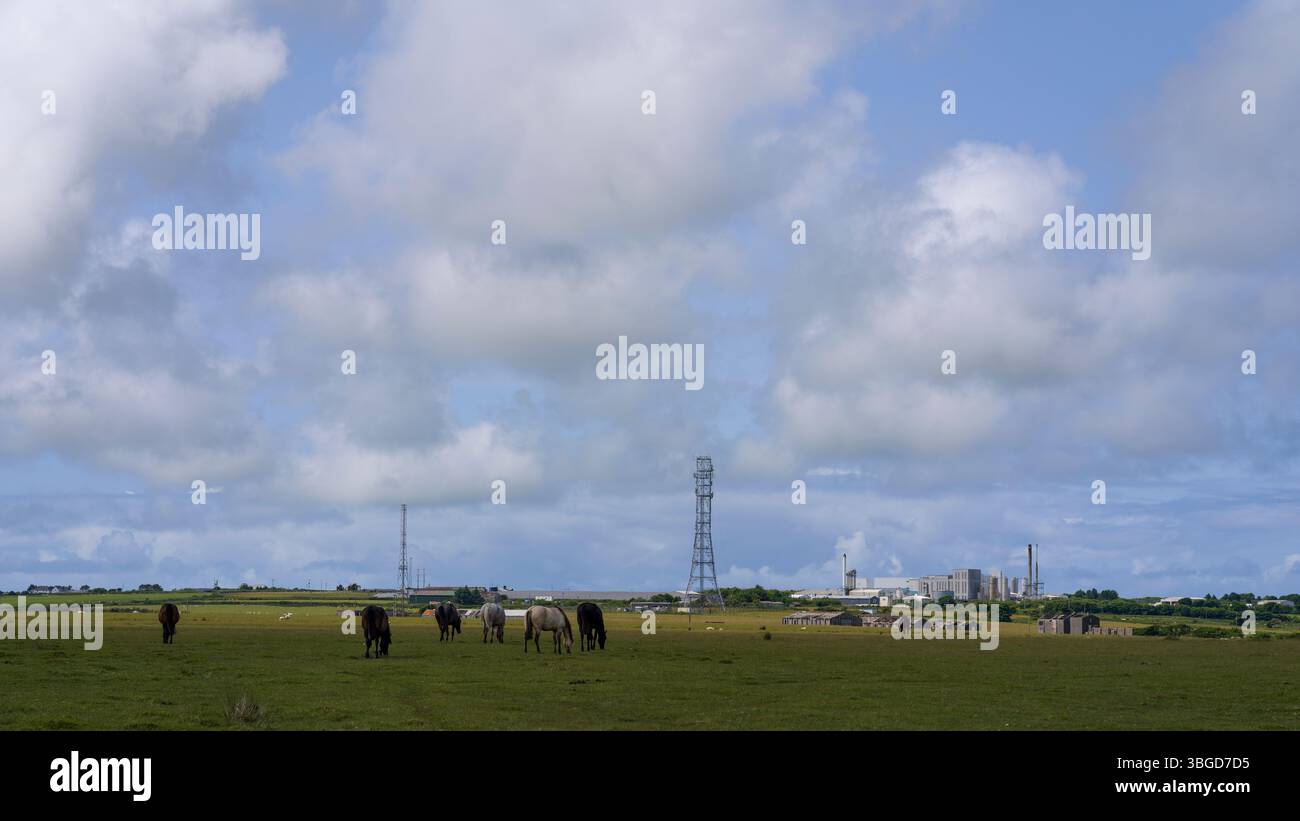 DAVIDSTOW AIRFIELD RAF BODMIN MOOR Stock Photo - Alamy
