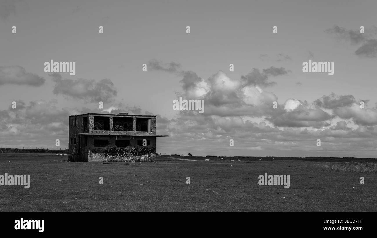 DAVIDSTOW AIRFIELD RAF BODMIN MOOR Stock Photo - Alamy