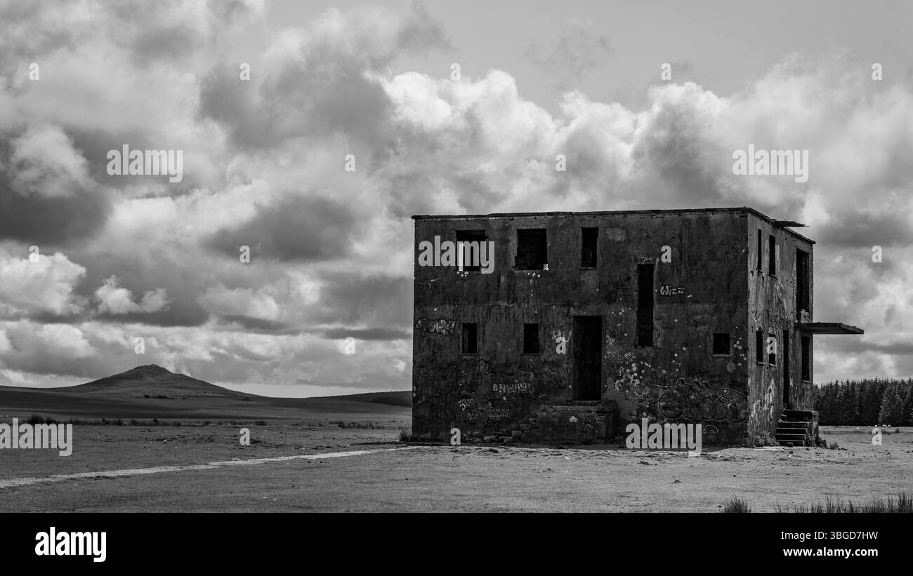 DAVIDSTOW AIRFIELD RAF BODMIN MOOR Stock Photo - Alamy