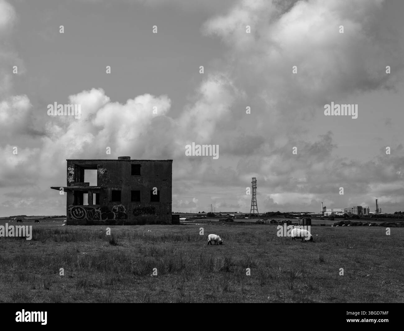 DAVIDSTOW AIRFIELD RAF BODMIN MOOR Stock Photo - Alamy