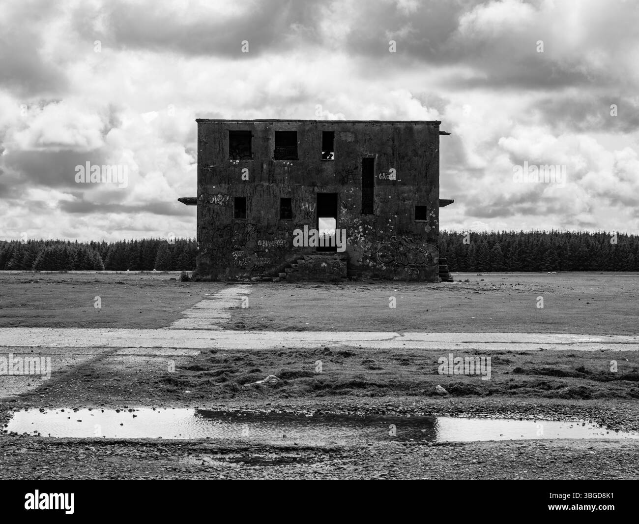 DAVIDSTOW AIRFIELD RAF BODMIN MOOR Stock Photo - Alamy