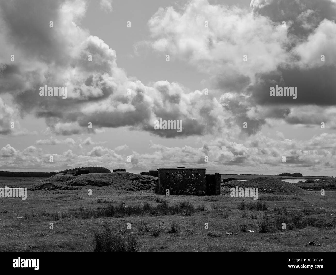 DAVIDSTOW AIRFIELD RAF BODMIN MOOR Stock Photo - Alamy