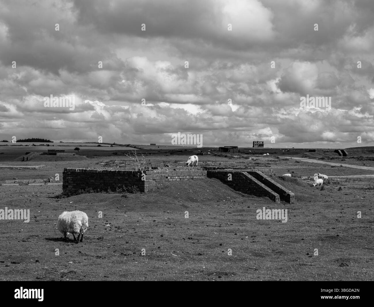 DAVIDSTOW AIRFIELD RAF BODMIN MOOR Stock Photo - Alamy
