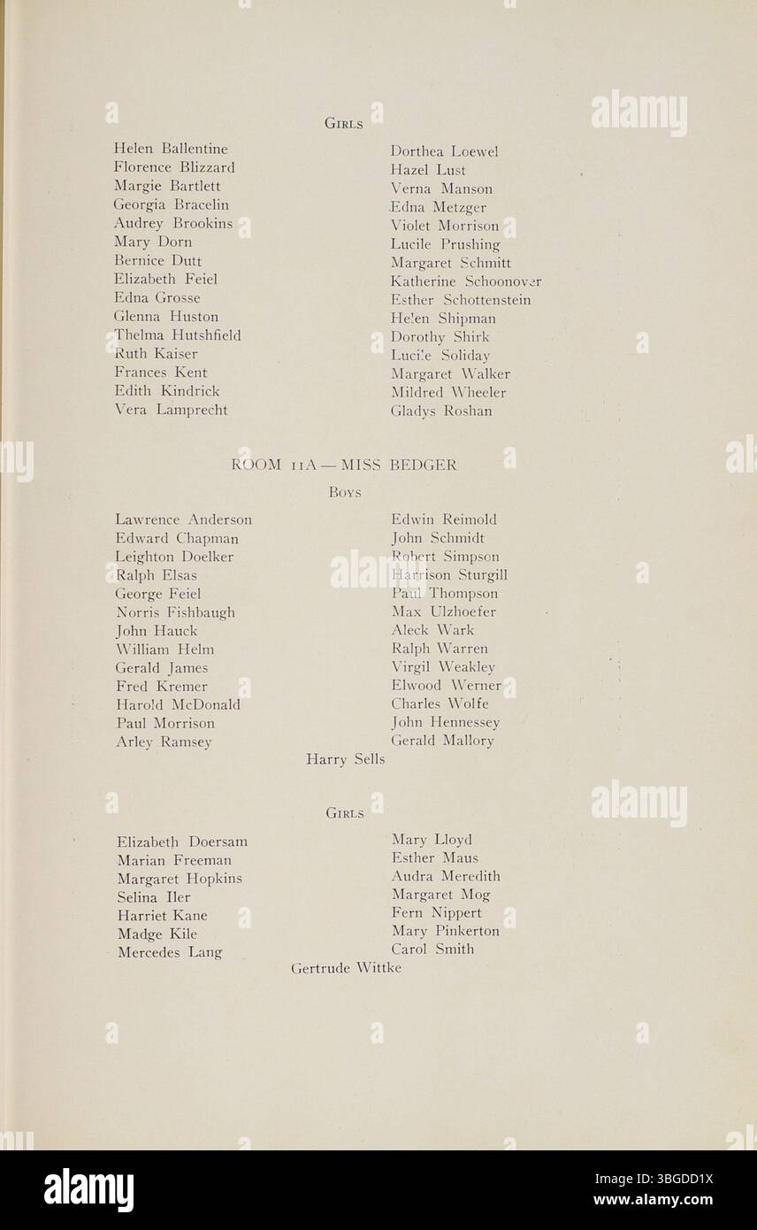 South High School's 1922 yearbook, 'The Annual', records the school's ...