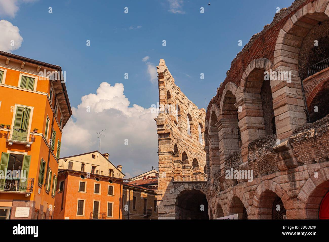 Verona, Italy 1 January 2025: Verona arena showing its magnificent ...