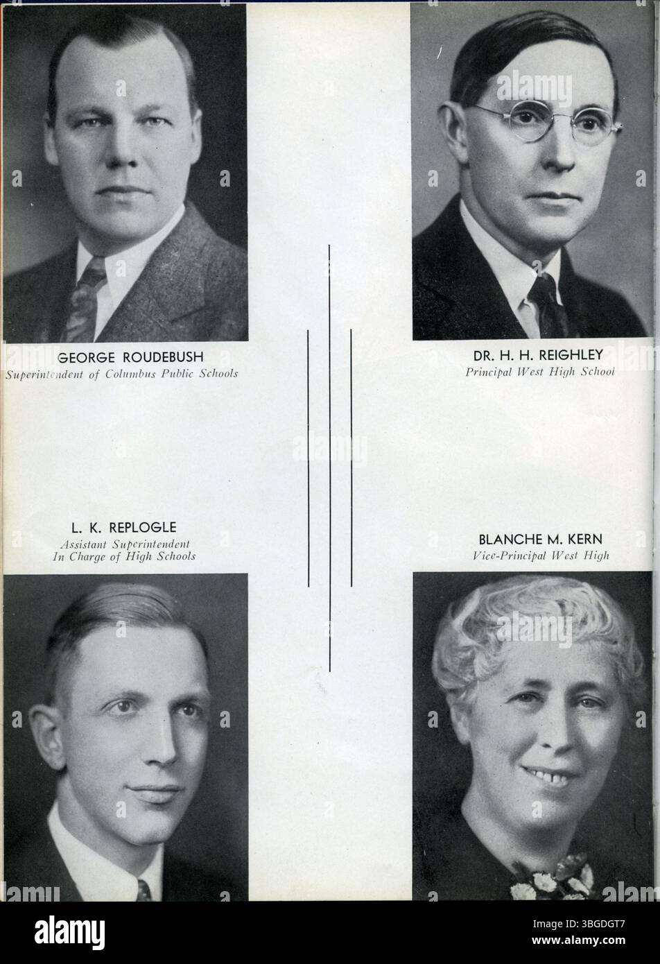 The 1940 Occident, West High School's yearbook, includes photographs ...