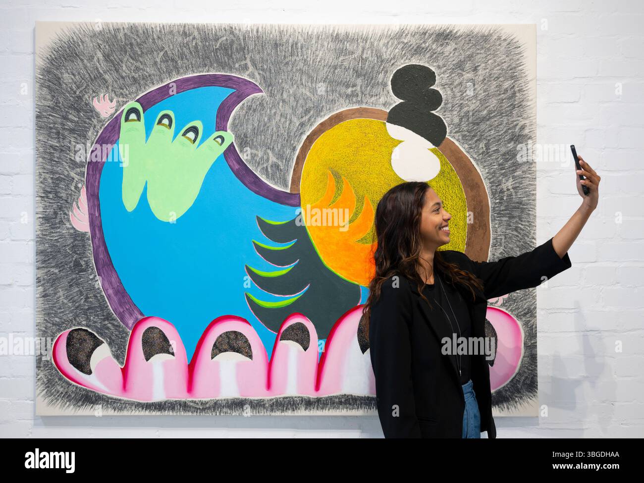 Elizabeth Xi Bauer gallery, Deptford, London, UK. 5th June, 2025 ...