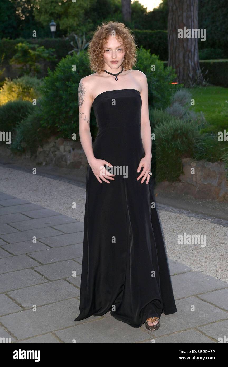 Nina Fucci bei der 20. McKim Medal Gala 2025 in der Villa Aurelia. Rom ...