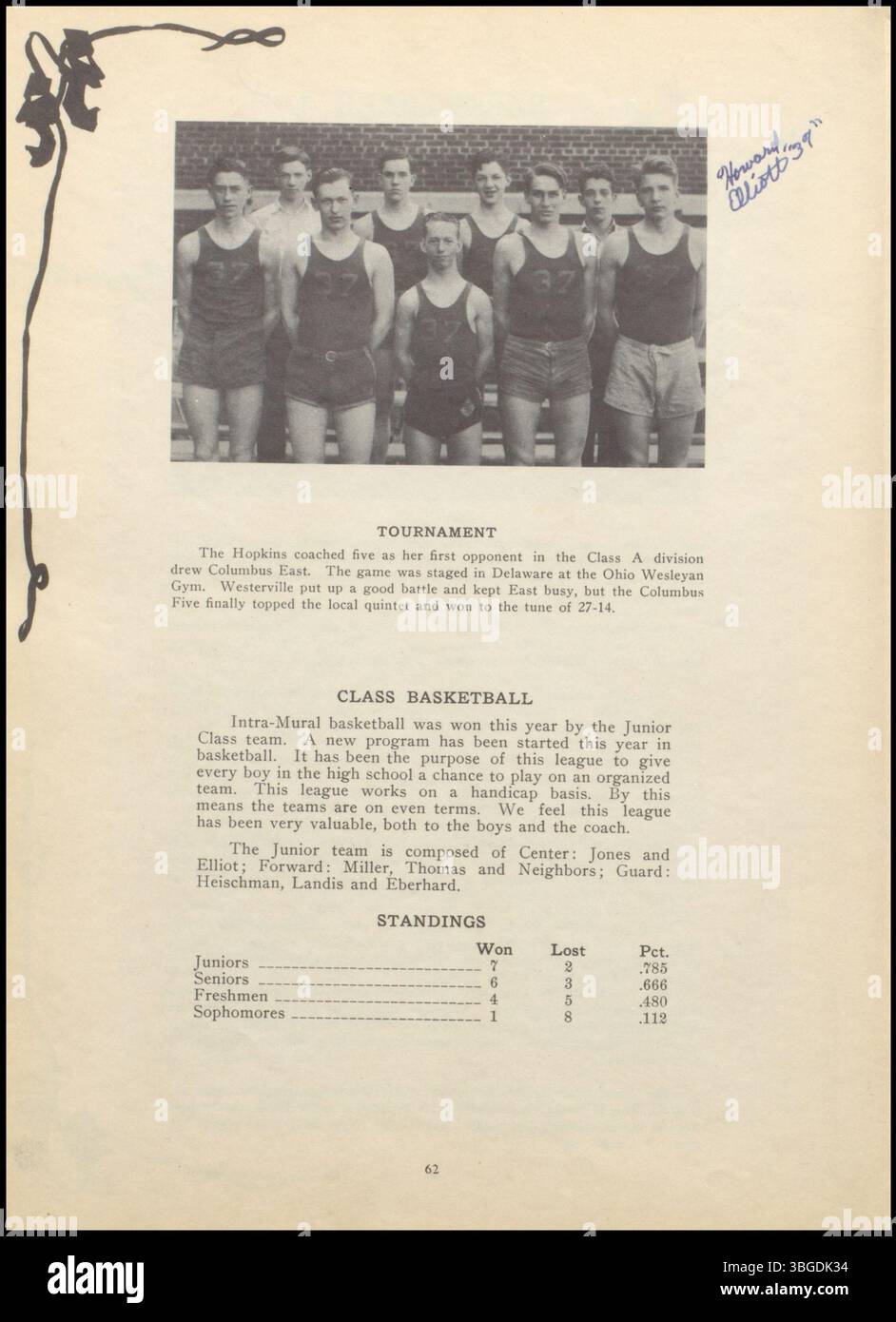 The 1936 'The Searchlight' yearbook from Westerville High School ...