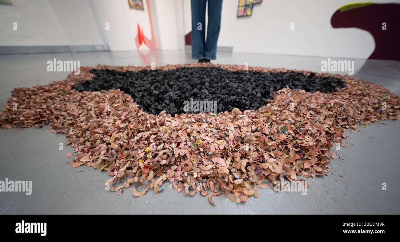 Elizabeth Xi Bauer gallery, Deptford, London, UK. 5th June, 2025 ...