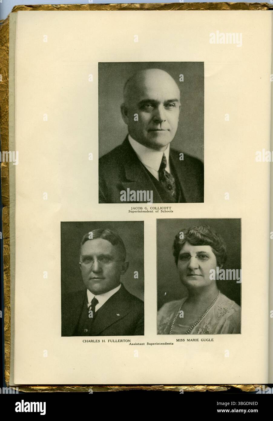 The 1925 yearbook of Central High School, The Annual, marks the school ...