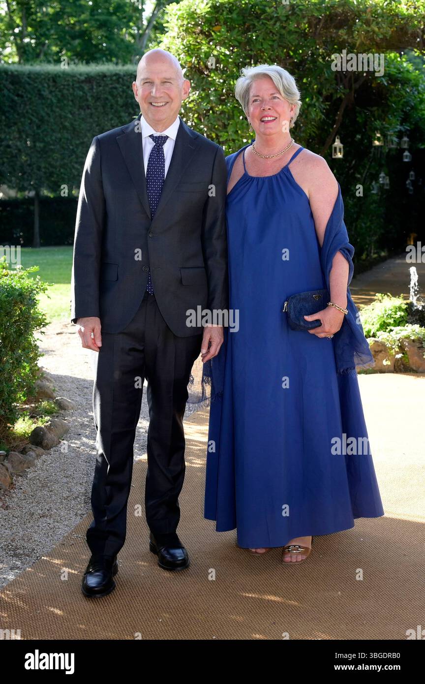 Jack Markell mit Ehefrau Carla Markell bei der 20. McKim Medal Gala ...