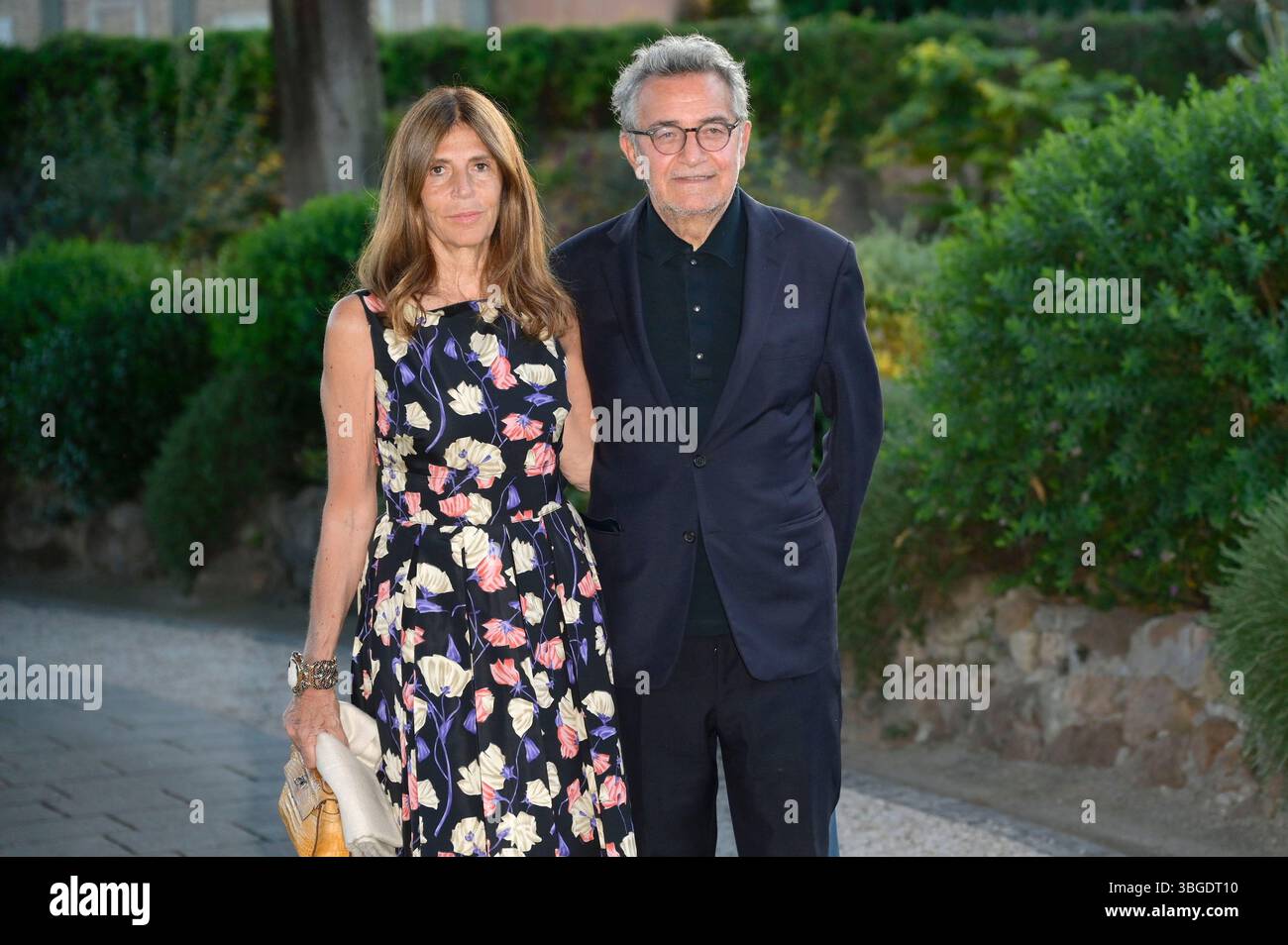 Pietro Valsecchi mit Ehefrau Camilla Nesbitt bei der 20. McKim Medal ...