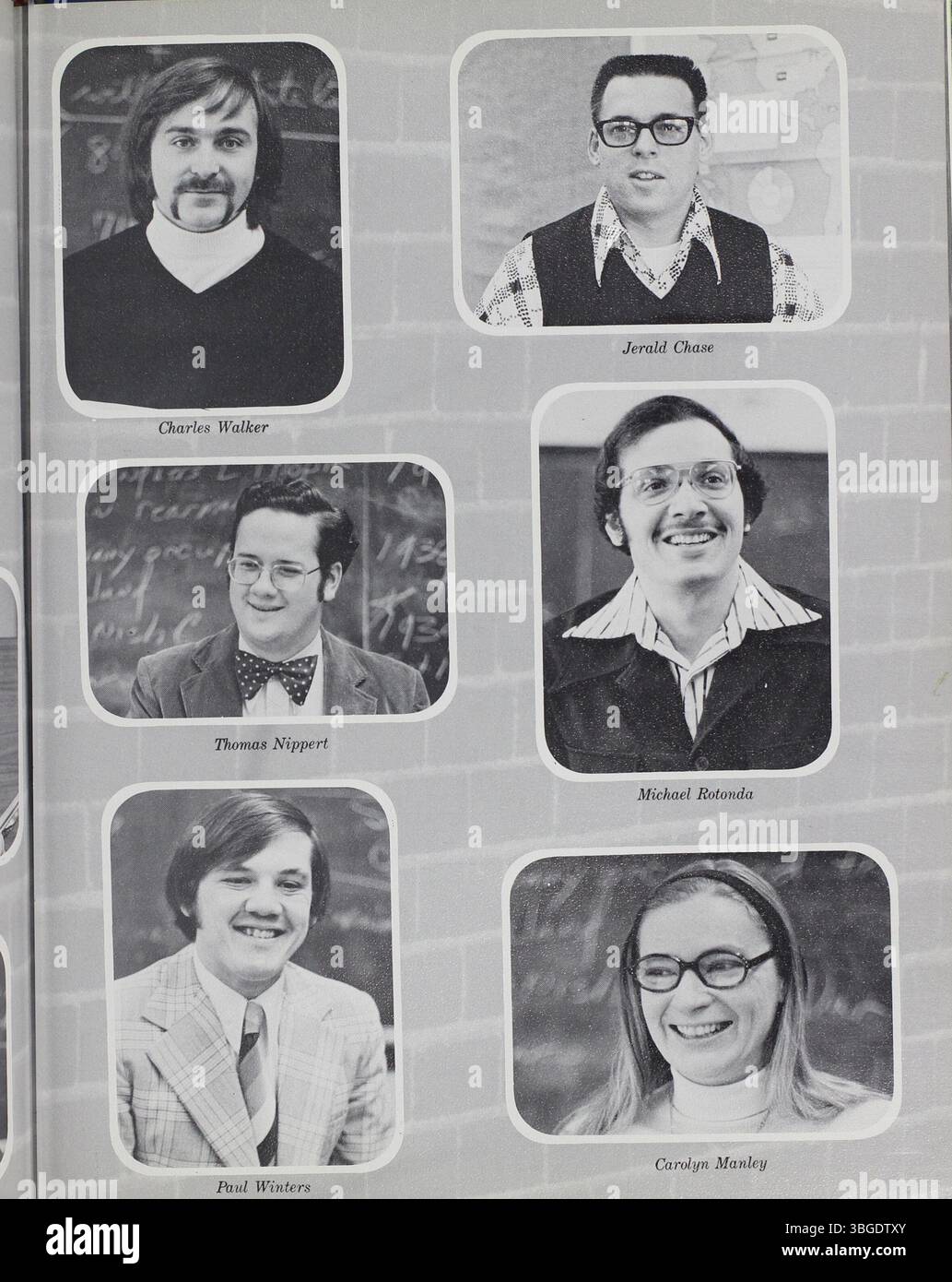 The 1975 South High School yearbook titled The Lens captures the school ...