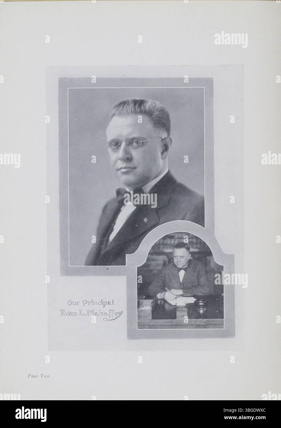South High School's 1933 *Senior Memory Book* yearbook provides a snapshot of the school’s ...